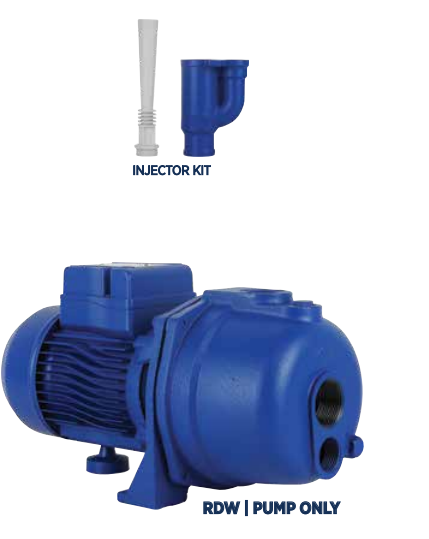 REEFE RDW150E Self Priming Deep Well Pump With Injector Kit – Waternex ...